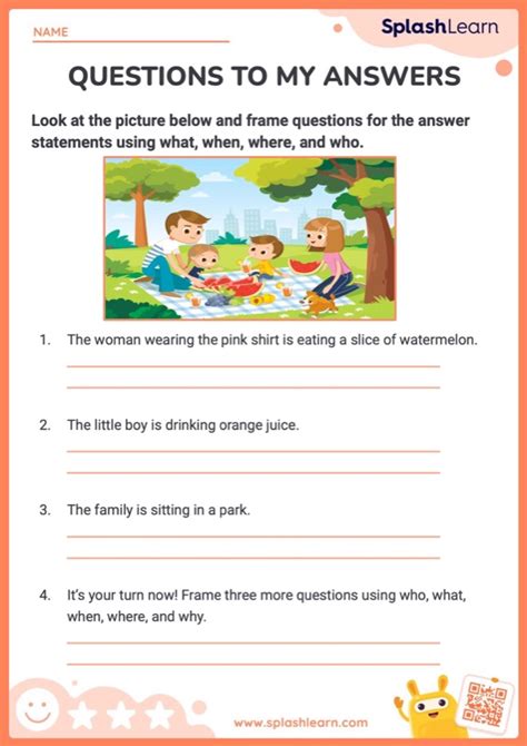 Reading And Answering Questions 2nd Grade