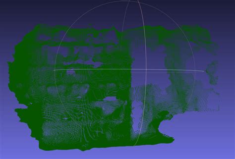 The 3d Point Cloud Of A Complex Scene In The Composition Of Objects A Download Scientific