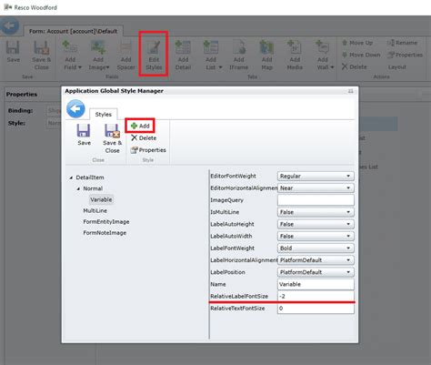 How To Dynamically Showhide Fields And Sections In Resco