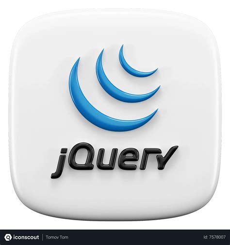 Free Jquery 3d Icon Free Download Logos 3d Icons Iconscout