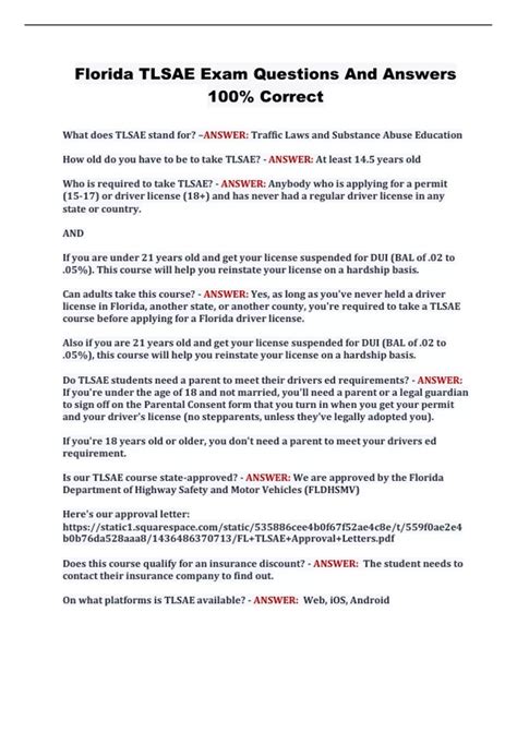 Package Deal For Florida Tlsae Exams 100 Correct Questions And Answers Stuvia Us