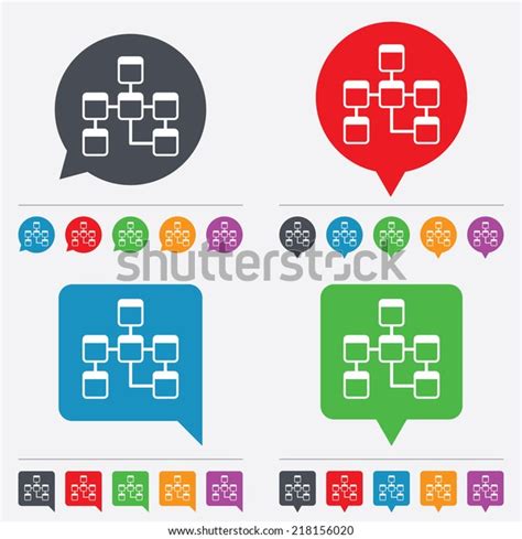 Database Sign Icon Relational Database Schema Vector De Stock Libre