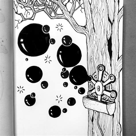 Bubble Fan Drawing By Ashima Bawa Doodle Addicts