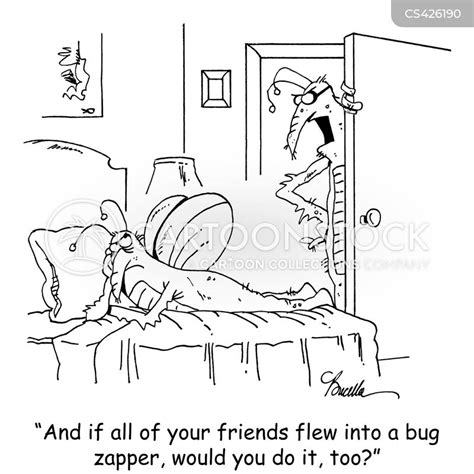Fly Zapper Lamps Cartoons And Comics Funny Pictures From Cartoonstock