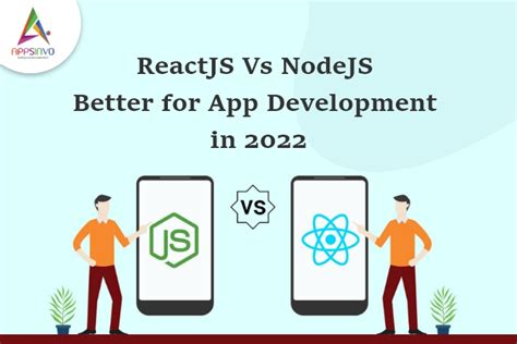 Appsinvo Reactjs Vs Nodejs Better For App Development In 2022