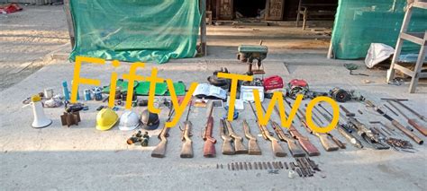 ရွှေဘိုမြို့နယ်၊ မင်းကျေးရွာအနီးတွင် Pdf အကြမ်းဖက်သမားများအား လက်နက