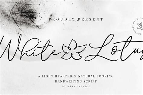 white lotus font måns grebäck fontspace