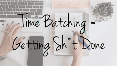 Time Batching Tips To Make Your Day More Productive Wanderweb Websites Seo