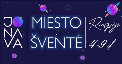 Skelbiama Jonavos Miesto šventės Programa Jonavos Žinios