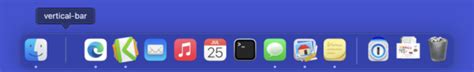 how can i add spacers and divider lines to my macos 12 dock