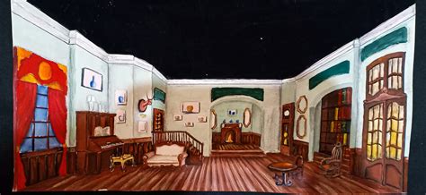 A Dolls House Play Theatrical Design On Behance