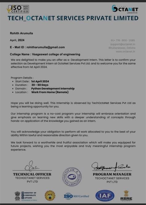 Rohith Arumulla On Linkedin Octanet