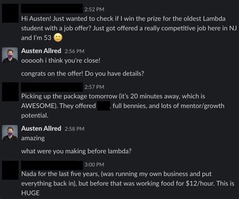 Austen Allred On Linkedin More Than Doubling Your Income At 53 Years Old 💪 18 Comments
