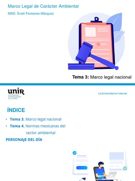 Plantilla 2 Temarios 3 Y 4 Marco Legal Eneli Fentanes Pdf