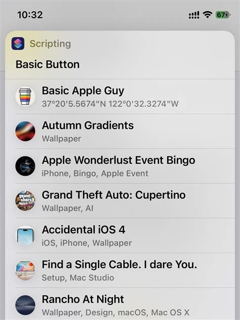 I Created A Action Button Shortcut That Sets A Random Basicappleguys Wallpaper As Your Iphone