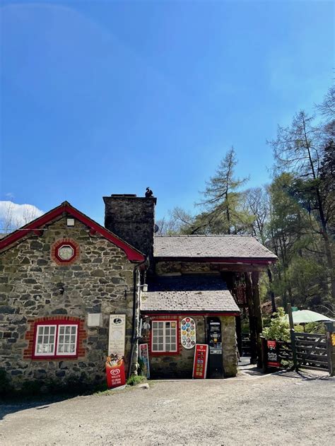 Pistyll Rhaeadr Waterfall Walk Stand At The Top Of Wales Tallest