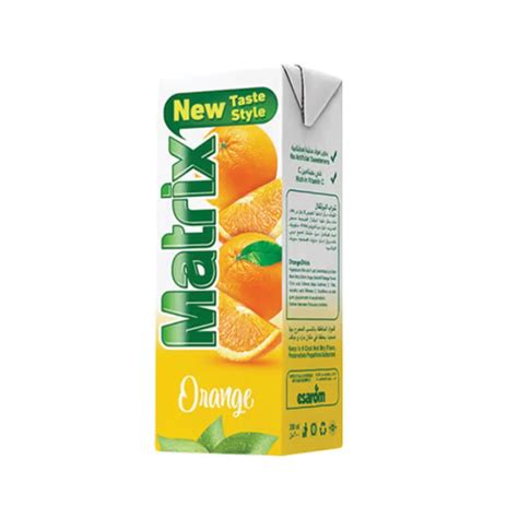 ماتريكس عصير برتقال 200 مل 36 باكيت تطبيق مونتك