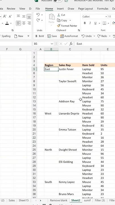 Excel Tips And Tricks Shorts Excel Exceltips Tutorial Youtubeshort