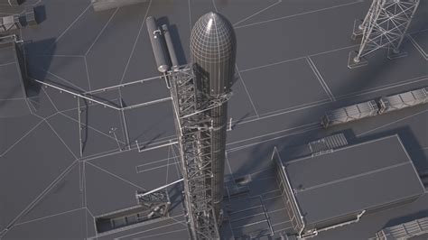 3d Launch Pad Complex Turbosquid 1313004