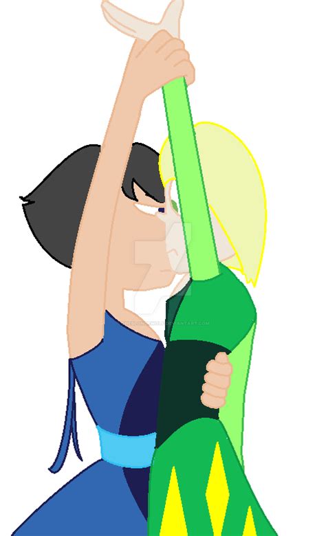 Lapis Lazuli And Peridot Human By Theblondewolf On Deviantart
