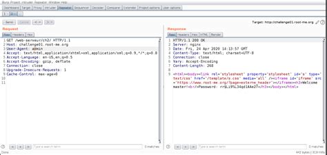 Write Up Root Me Web Server Challenge