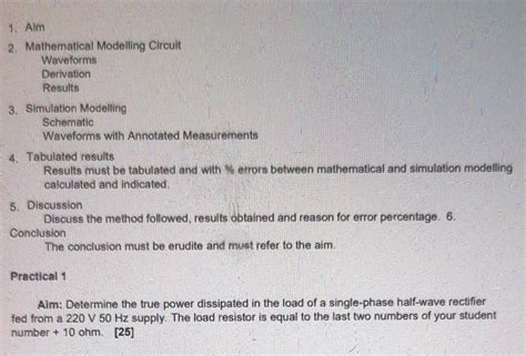 Solved 1 Alm 2 Mathematical Modelling Circuit Waveforms