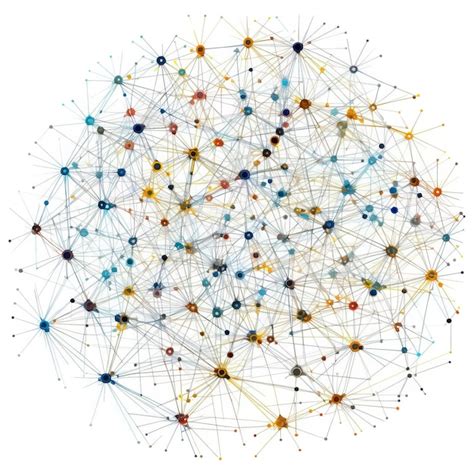 Premium Vector Geometric Vector Neural Networks On White Backgroun