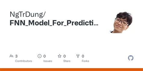github ngtrdung fnn model for prediction and classification