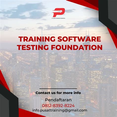 Pelatihan Software Testing Foundation Pusat Training Indonesia