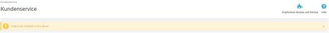 customer service setup imap is not installed on this server