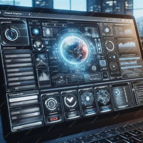 Software Development Gui In Unreal Engine Premium Ai Generated Image