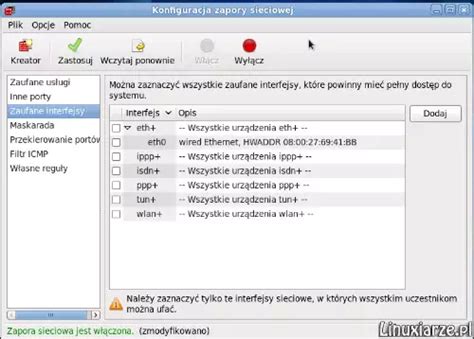 Zapora Ogniowa W Fedora Linuxiarzepl