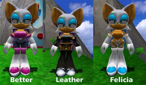 Sa2 Rouge Skins Mod Sonic The Hedgehog Sonic The Hedgehog Rouge