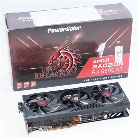 Powercolor Red Dragon Radeon Rx 6800 Xt Oc Graphics Card 4713436173137