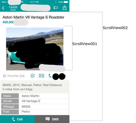 Ios Making Underlying Views Clickable Through Uiscrollview Stack Overflow
