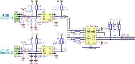 TCA A TCA A Is level shifting from an V Master I²C Bus to an