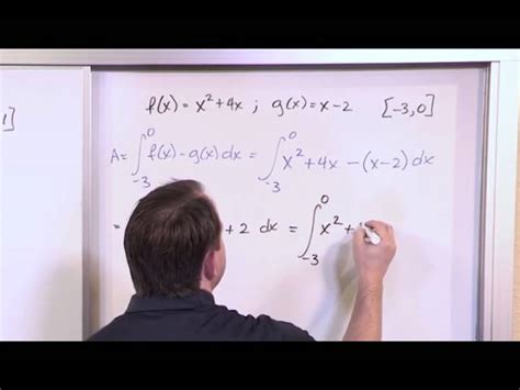Lesson 2 Area Between Two Curves Part 2 Calculus 1 Calc 1