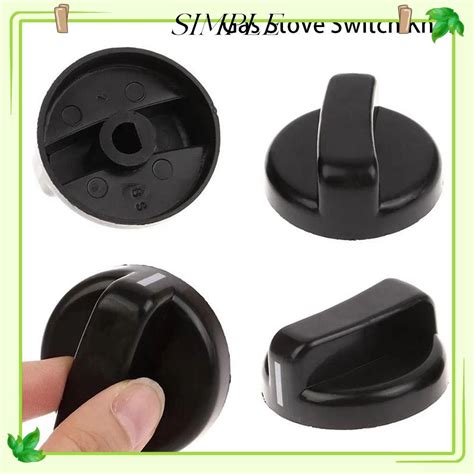 Simpleshop 125pcs Hob Knobs 8mm Range Oven Gas Stove Cooker Control