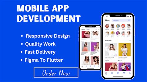 develop front end ui in flutter for android apps using flutter by