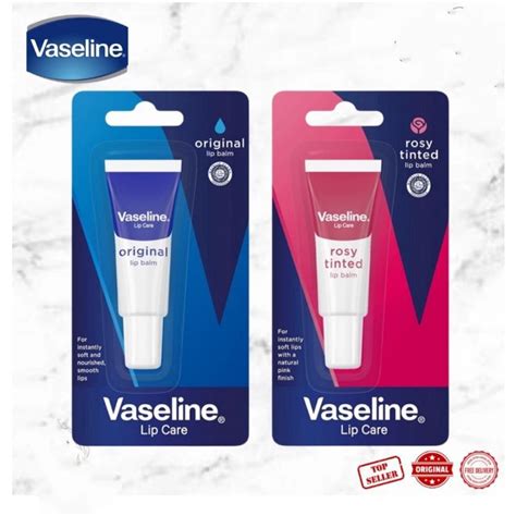 Jual Vaseline Lip Blam Pelembab And Pencerah Bibir Original 10 G Shopee