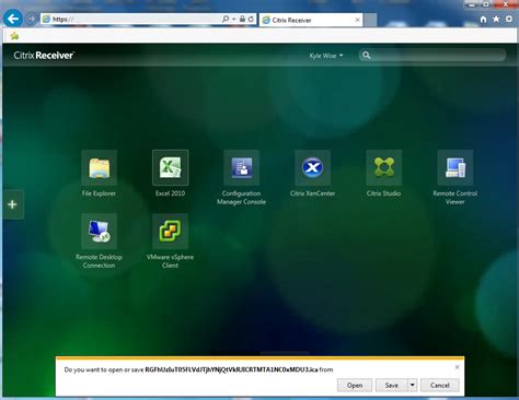 citrix program to open ica files advicenelo