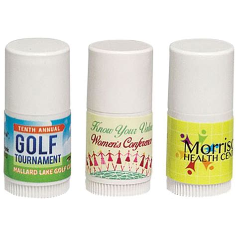 Printed Mini Lip Balm 005 Oz