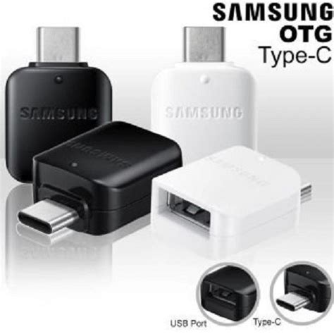 Jual Otg Samsung Type C To Usb Original On The Go Type C Connector To Usb Original Shopee