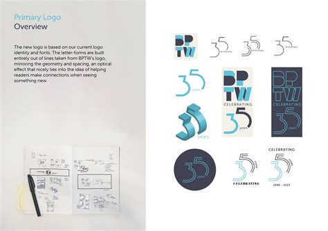 Marking 35 Years Bptws Celebratory Logo Bptw