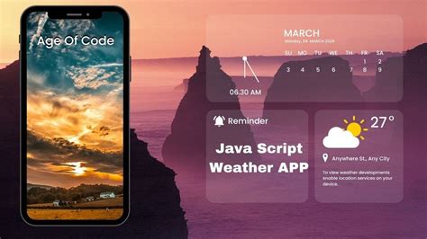 Javascript Weather App 2024 Java Script Project Youtube