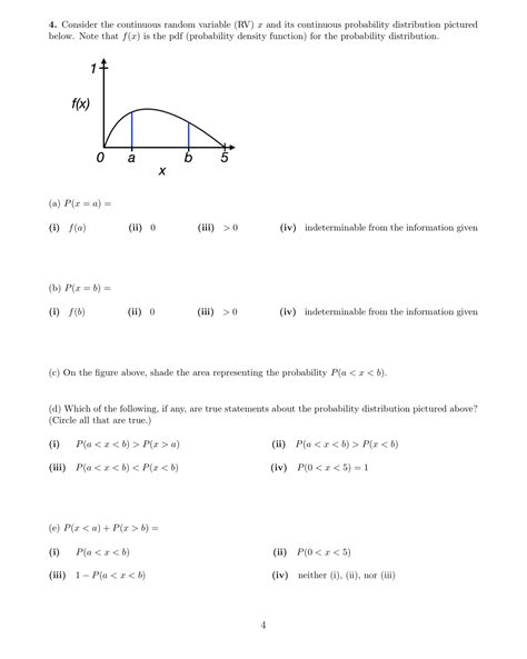 Solved Consider The Continuous Random Variable RV X And Chegg