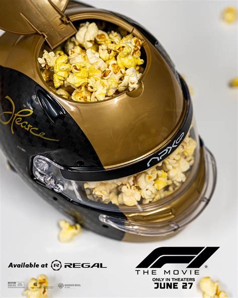 F1 Primeiro Balde De Pipoca Do Filme é Revelado Fatos Do Mundo Geek