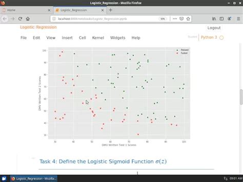 Logistic Regression with NumPy and Python