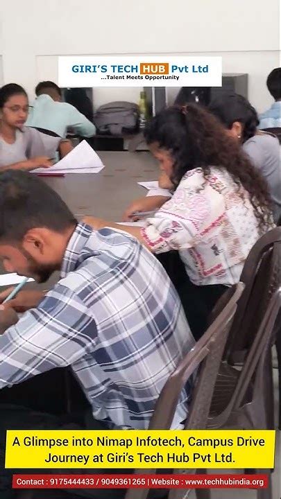 A Glimpse Into Nimap Infotech Campus Drive Journey At Giris Tech Hub