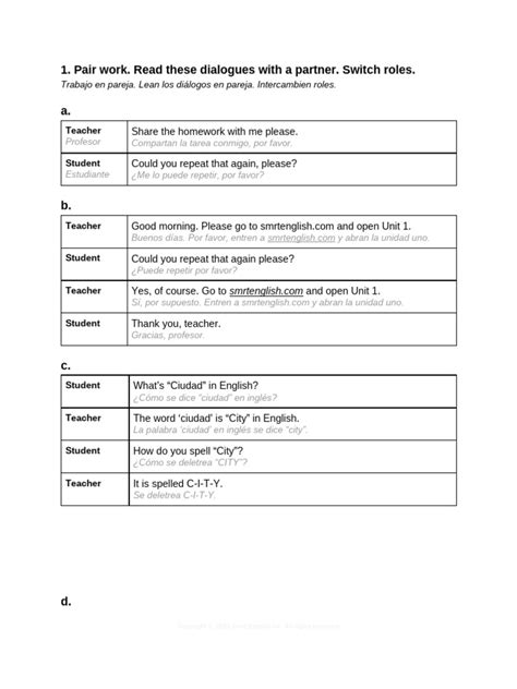 1classroom Language Exercises Pdf